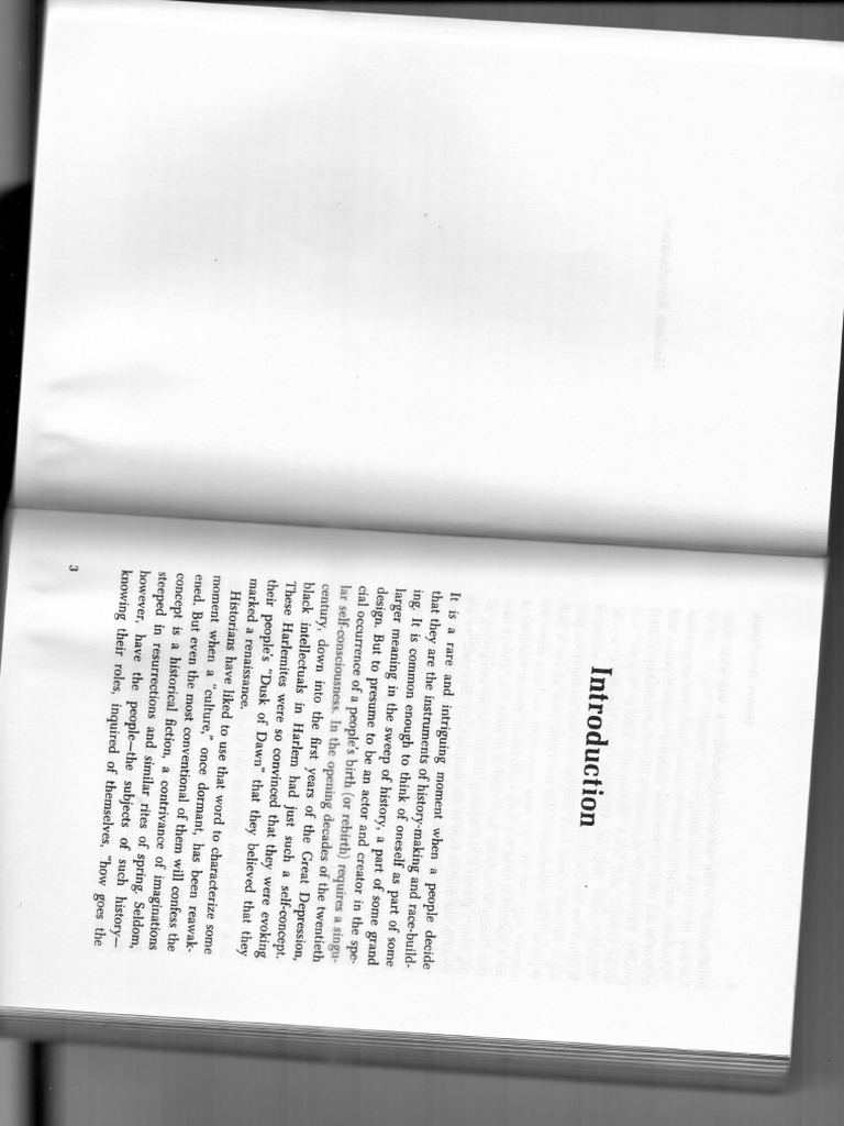 Introduction HUGGINS Harlem Renaissance 2007 | PDF