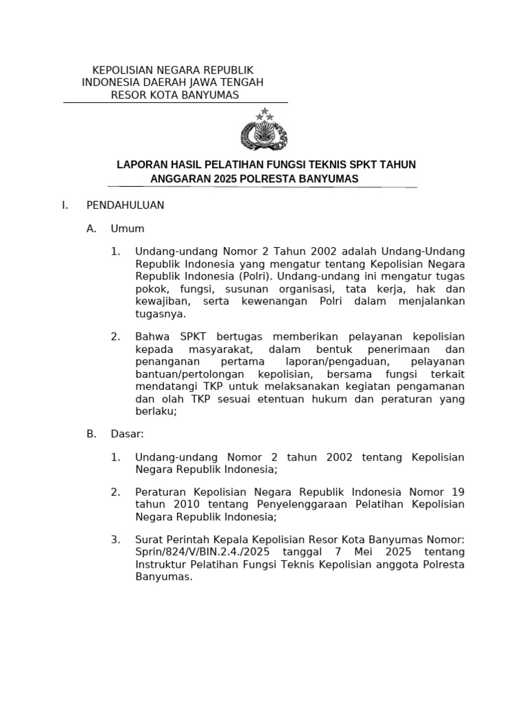 01. Lap Hasil Latkatpuan Spkt | PDF