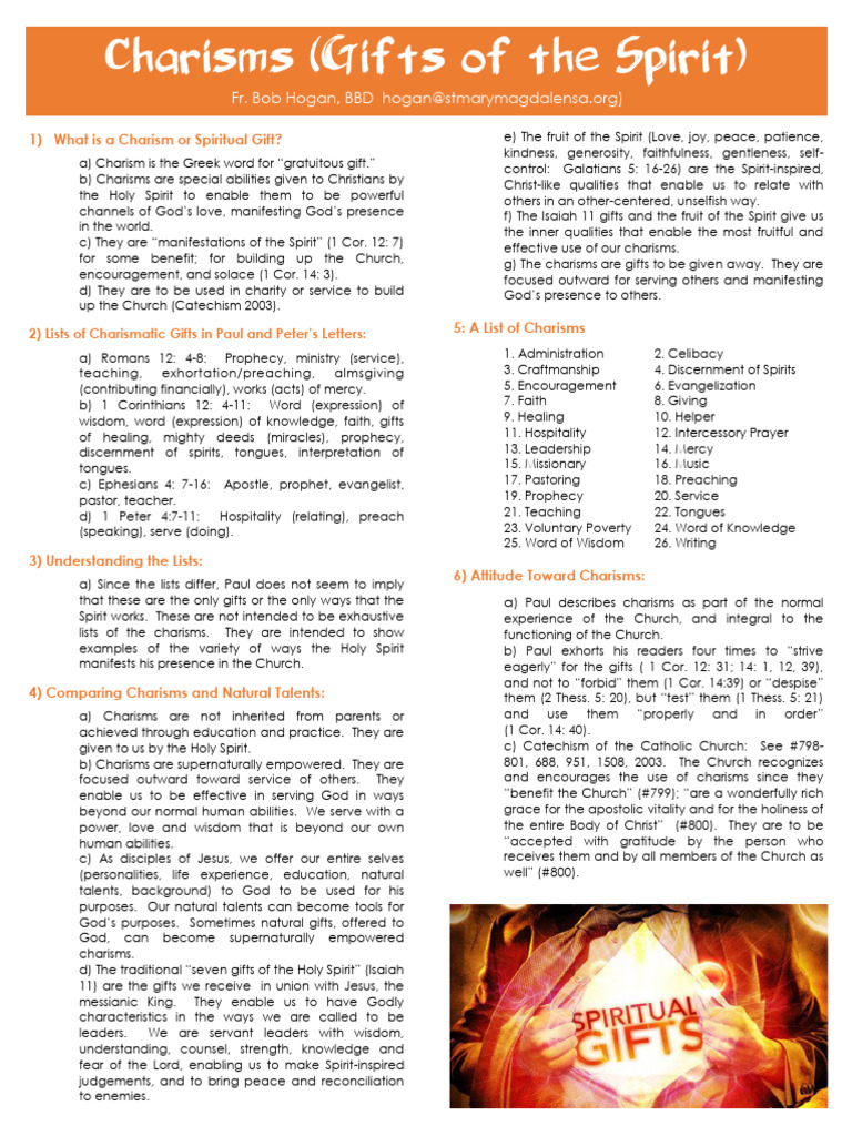 Charis Ms | PDF | Spiritual Gift | Christian Belief And Doctrine