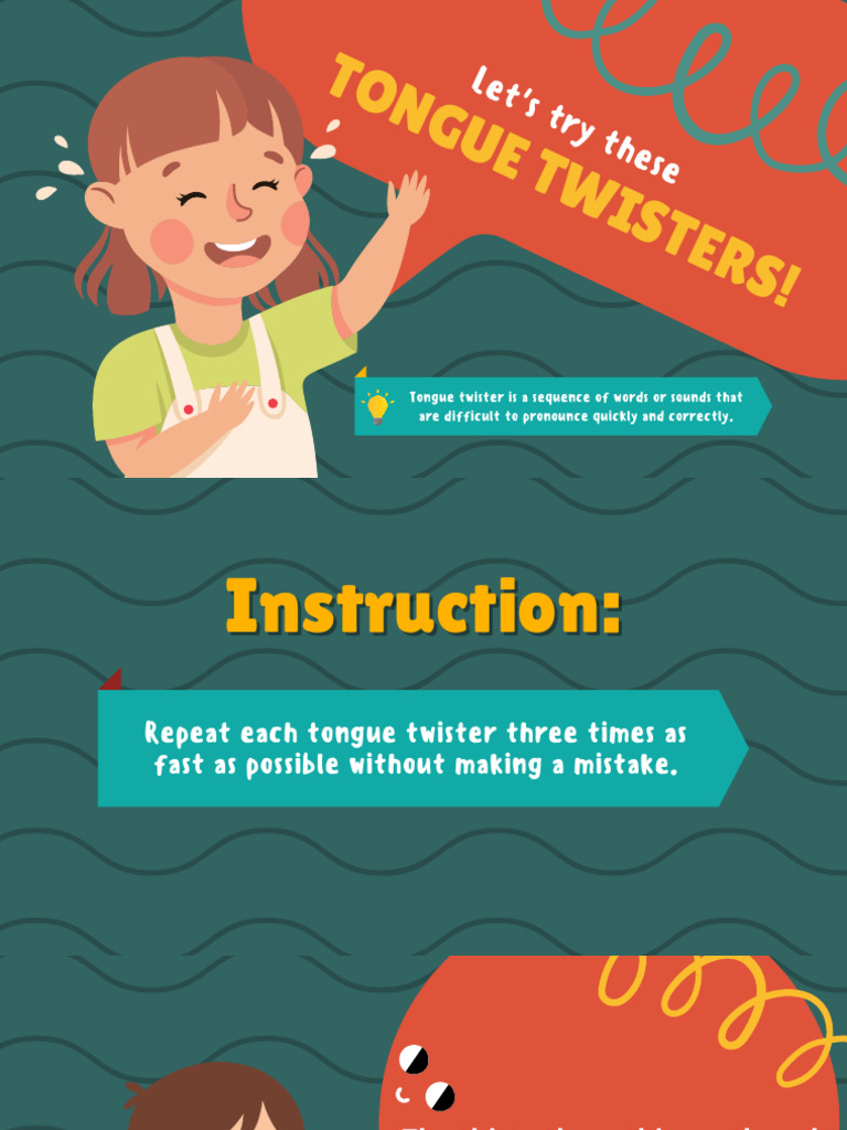 Fun Tongue Twisters to Practice | PDF