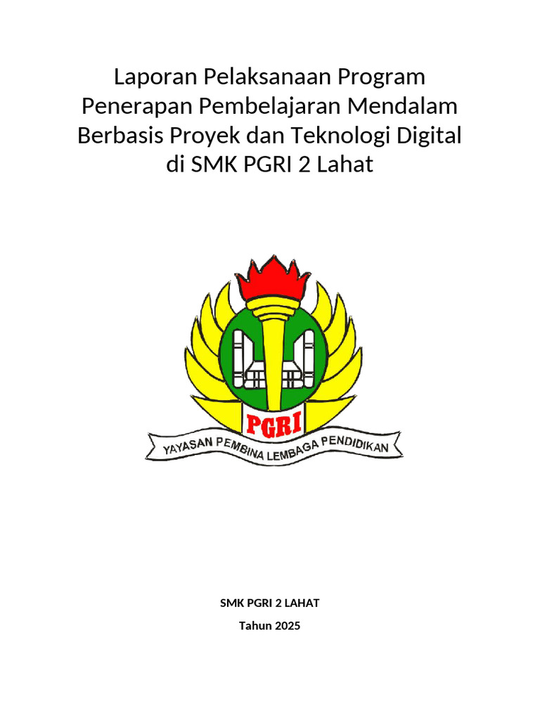 Format RTL Laporan | PDF