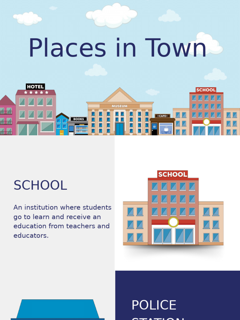 Essential Places in Town Explained | PDF