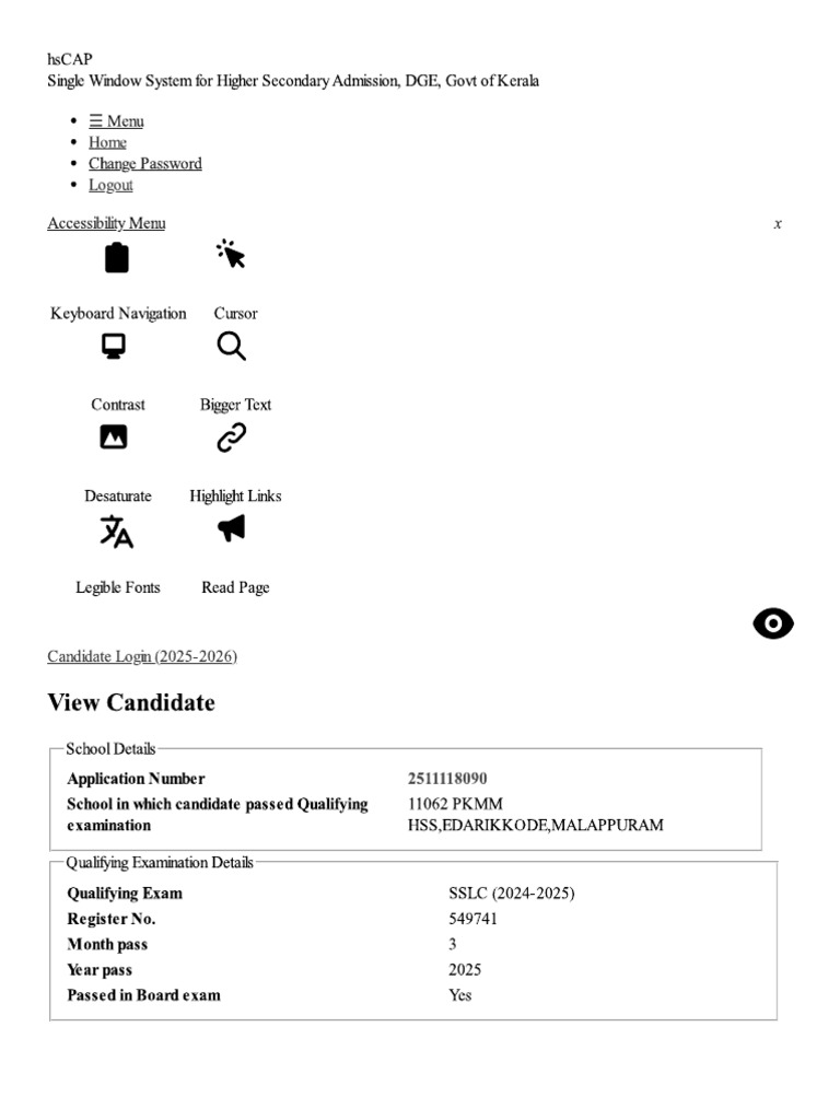 Hscap - School Site | PDF
