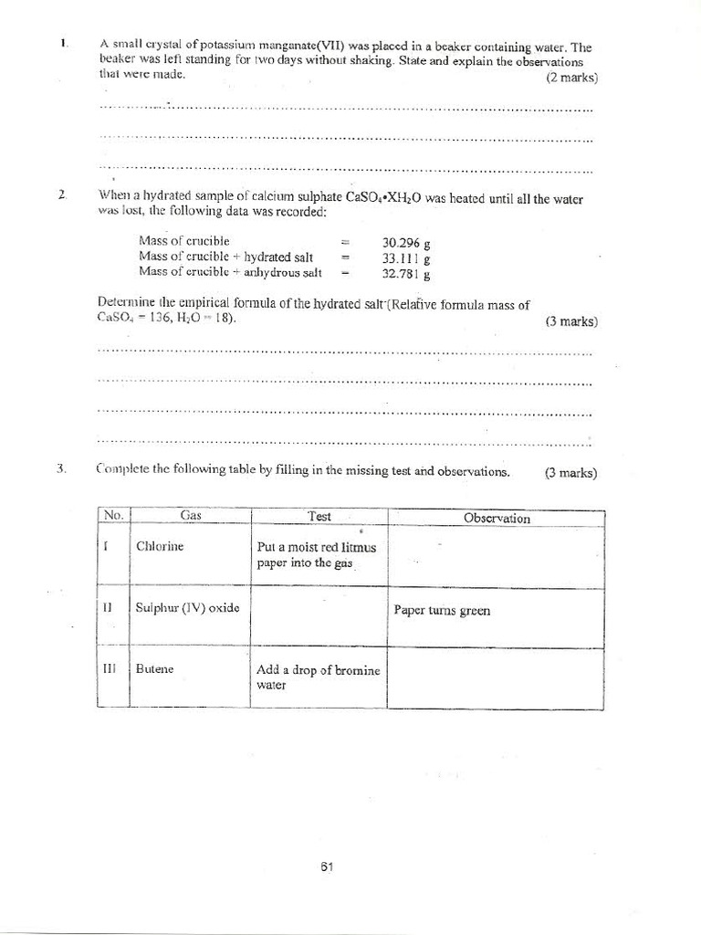 Free KCSE Revision Papers & Tips | PDF
