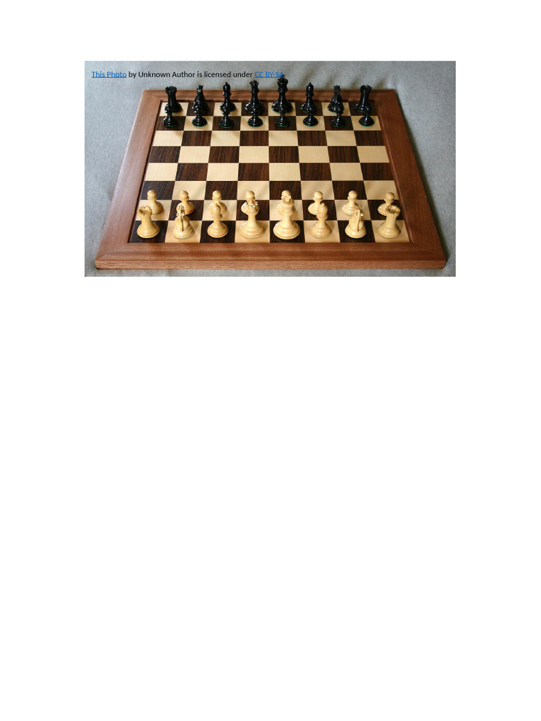 English Chess Activity | PDF