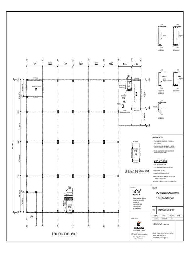 190A Almonard Terrace Headroom Machineroom 20251027 R0 | PDF | Building ...