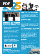 Halifax 2025 Waste Collection Schedule | PDF | Waste | Waste Management