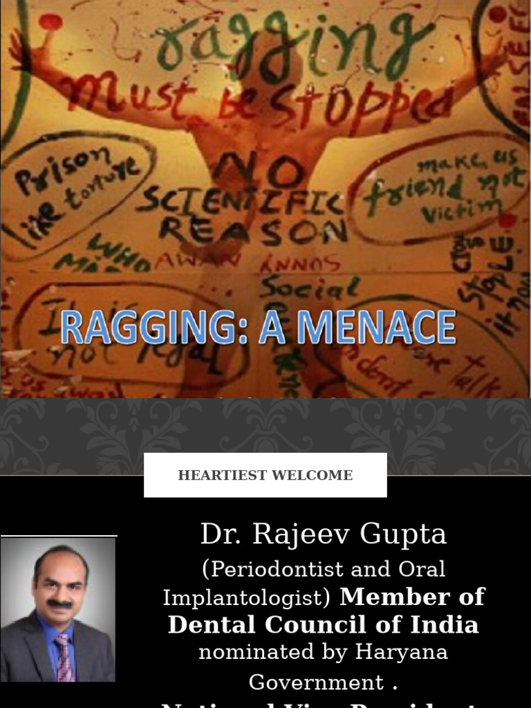 Anti-Ragging Guidelines for Institutions | PDF | Violence | Aggression