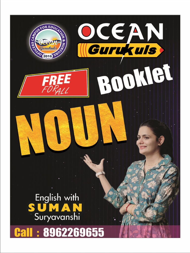 Noun NOUN Practice Booklet NOUN Practice Booklet PDFGʏ ɴV ɴɪ | PDF