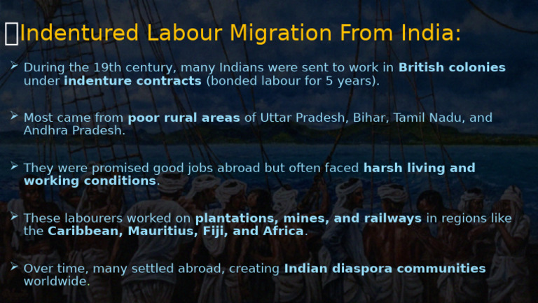 ?indentured Labour Migration From India | PDF