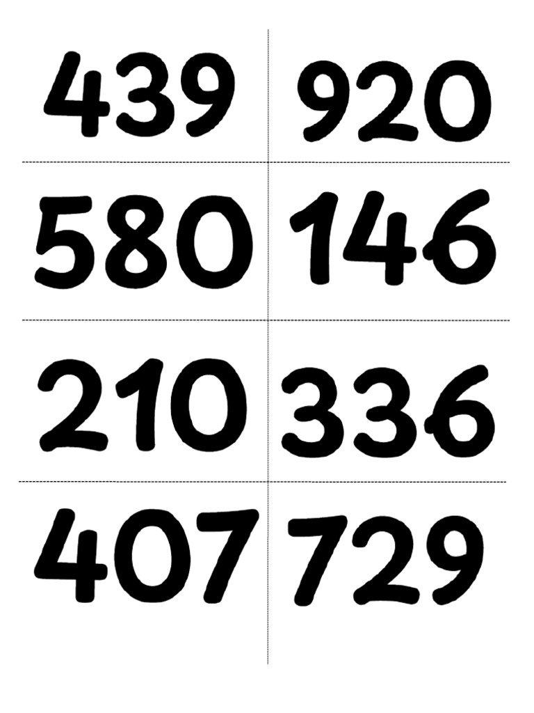 G3 - W2 - S2 - Place Value Activity 2 | PDF