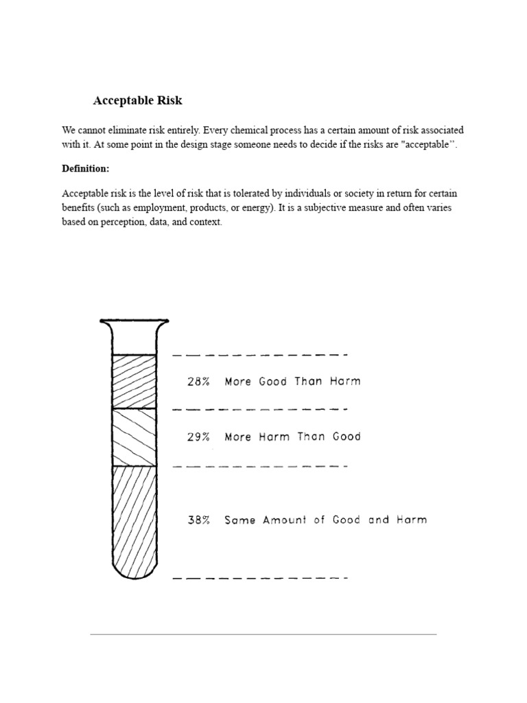 Acceptable Risk, Nature of Accident Processes, Inherent Safety | PDF ...