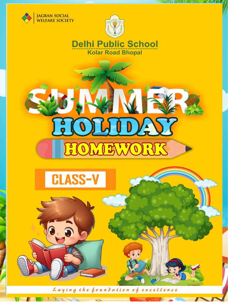 Summer Holiday Homework - Class V | PDF | Poetry | Natural Disasters