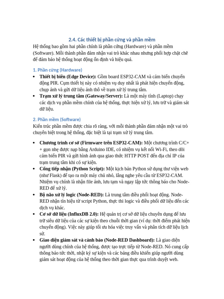 Bao Cao Thiet Bi Phan Cung Va Phan Mem | PDF