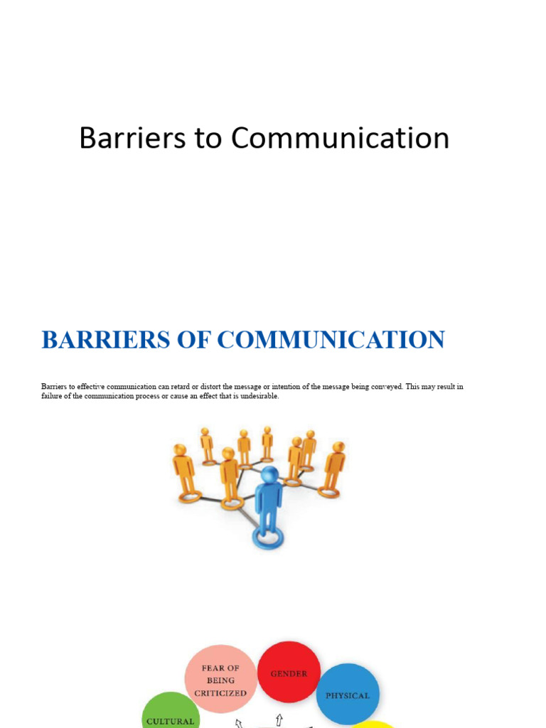 Overcoming Communication Barriers | PDF