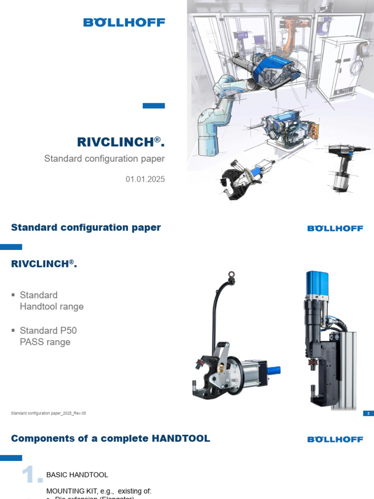 RIVCLINCH® Standard Configuration Paper - Rev.05 | PDF | Secondary ...