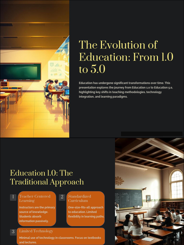 Evolution of Education: 1.0 to 5.0 | PDF | Educational Technology ...