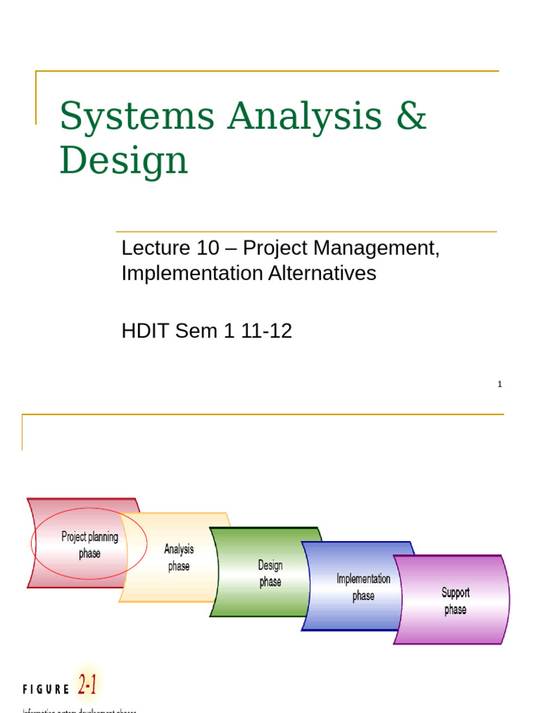 Project Management in IT Systems Design | PDF | Project Management | System