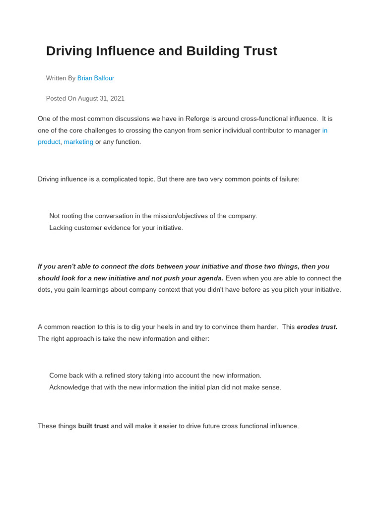 Resource 2 - Brian Balfour Quick Takes | PDF | Startup Company | Small ...