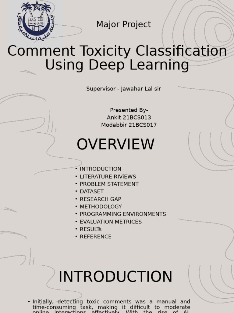 Toxic Comment - 20250207 - 144805 - 0000 | PDF | Sensitivity And ...