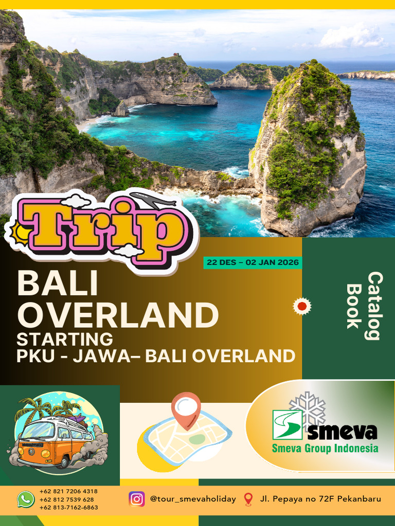 Paket Wisata Overland Jawa-Bali 2026 | PDF
