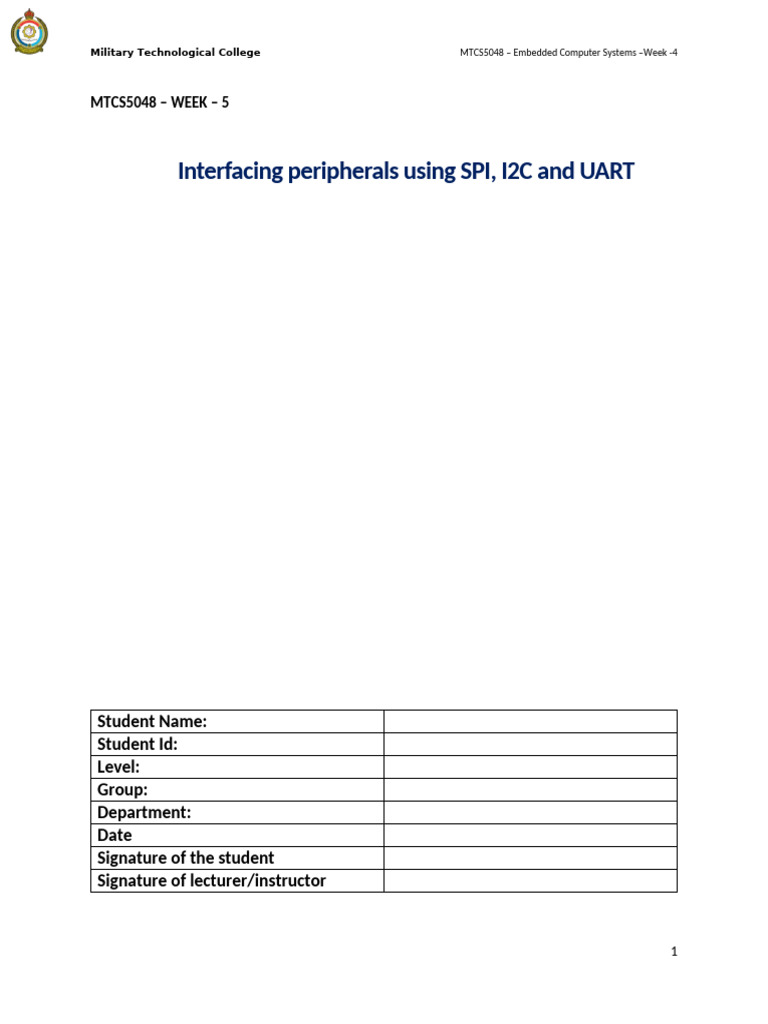 Interfacing Peripherals with Arduino | PDF | Embedded System | Arduino