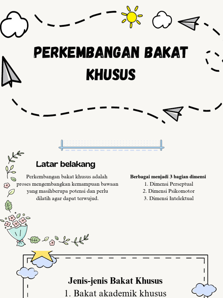 Mengembangkan Bakat Khusus Individu | PDF