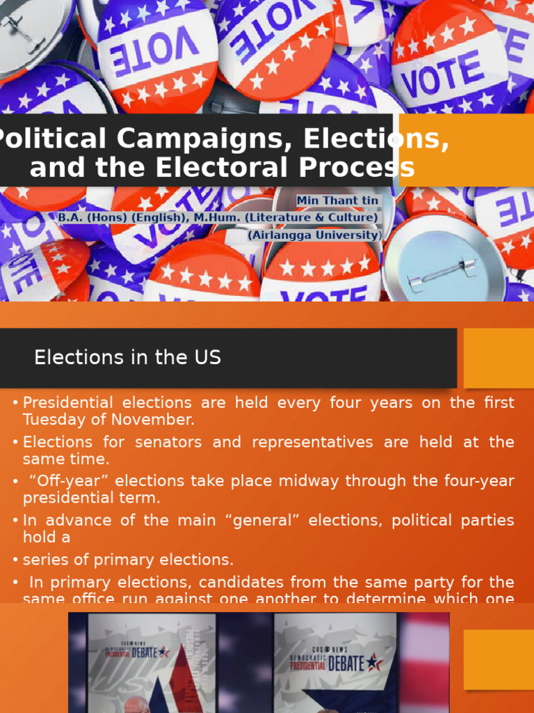 Political Campaigns, Elections | PDF