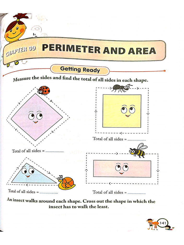 GR 4 Perimeter and Area Book | PDF