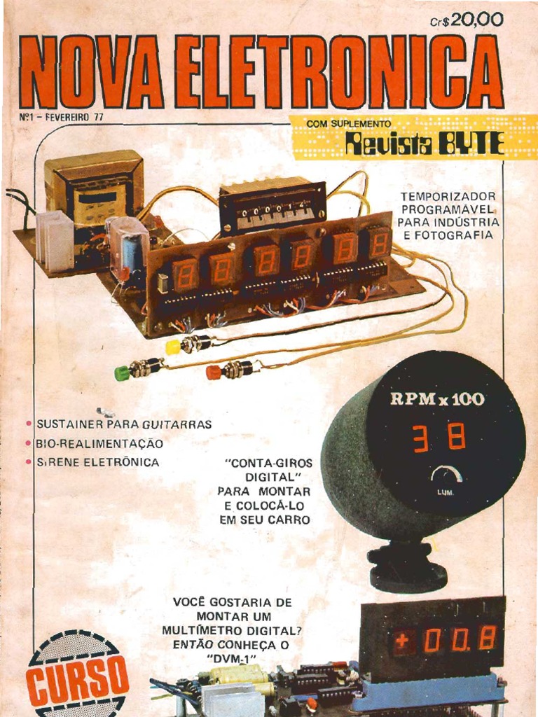Nova Eletrônica 001 - Fev1977 | PDF