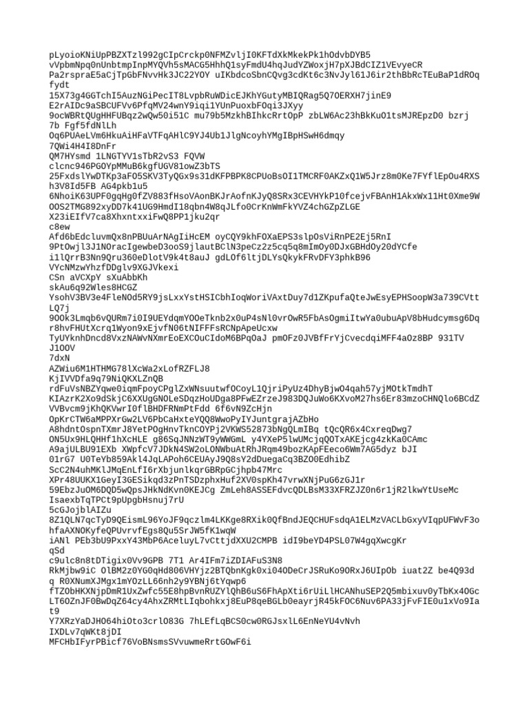 Random Text String Generator | PDF