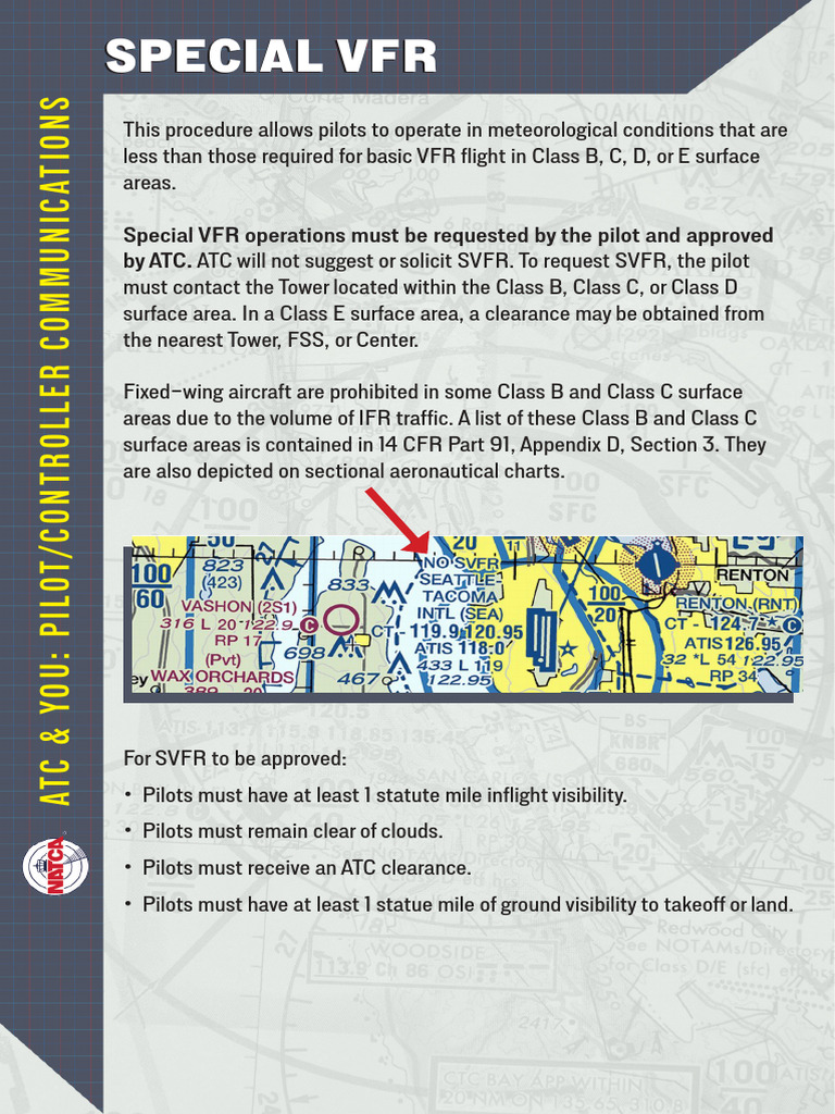 Special VFR | PDF | Visual Flight Rules | Instrument Flight Rules