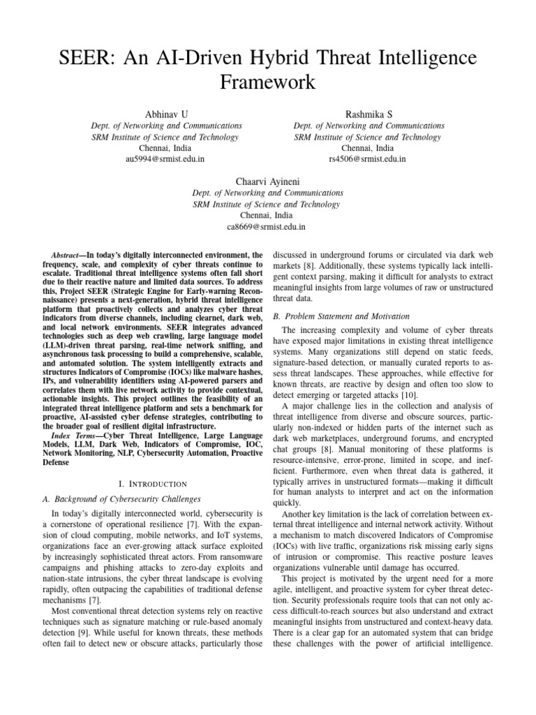 IEEE Conference Template 1 | PDF | Security | Computer Security