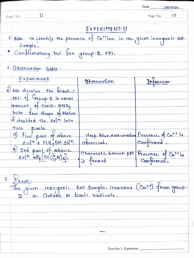 Copper Ions | PDF