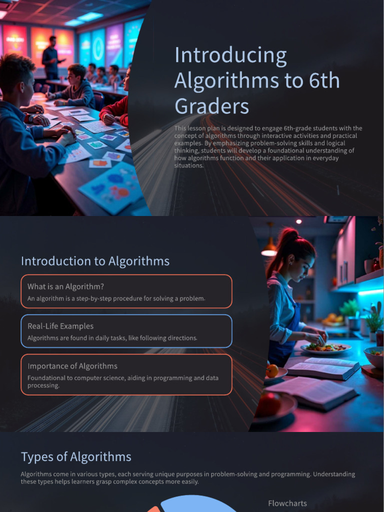 Introducing Algorithms To 6th... | PDF | Algorithms | Computer Programming