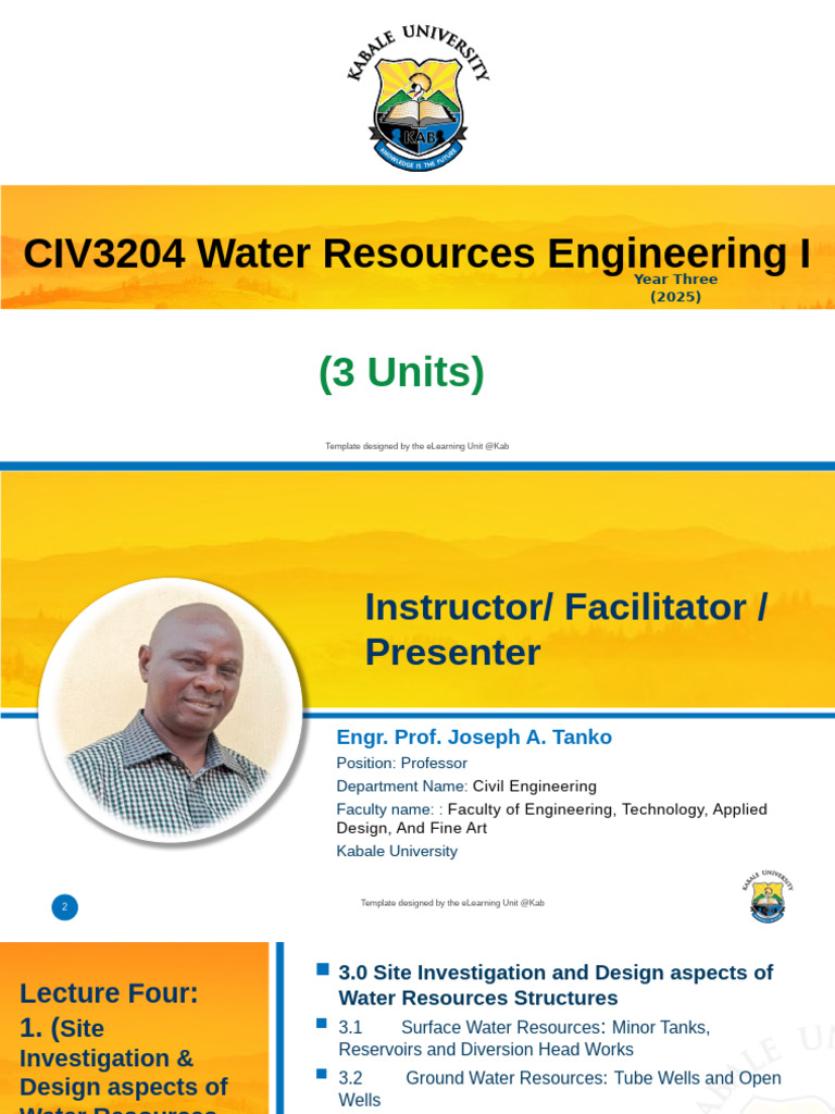 Water Resources Engineering Overview | PDF | Aquifer | Spillway