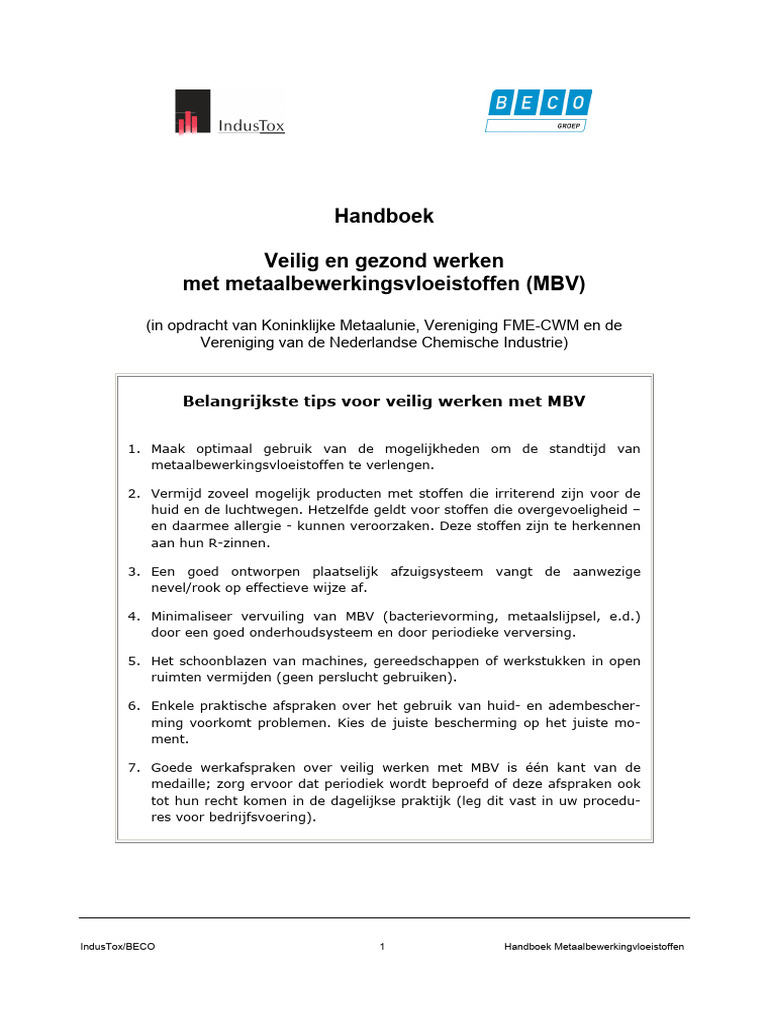 Handboek Metaal Bew VLST | PDF