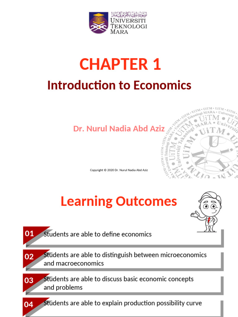 Copy of CHAPTER 1 - Introduction To Economics | PDF
