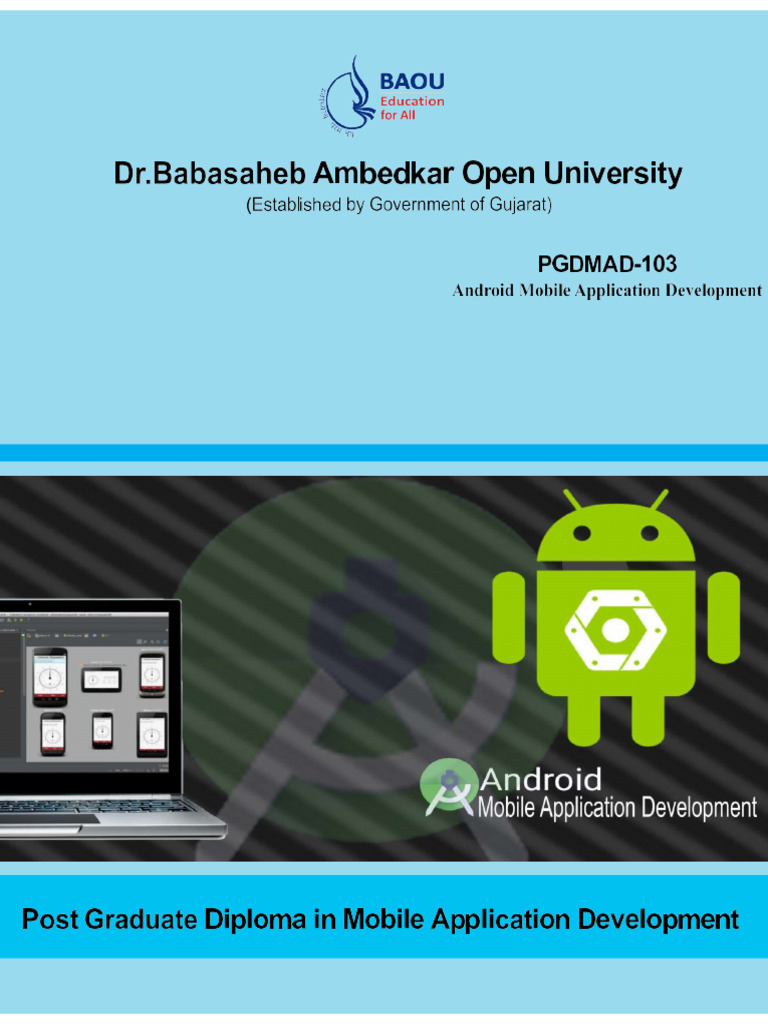 PGDMAD 103 SLM | PDF | Android (Operating System) | Java (Programming Language)