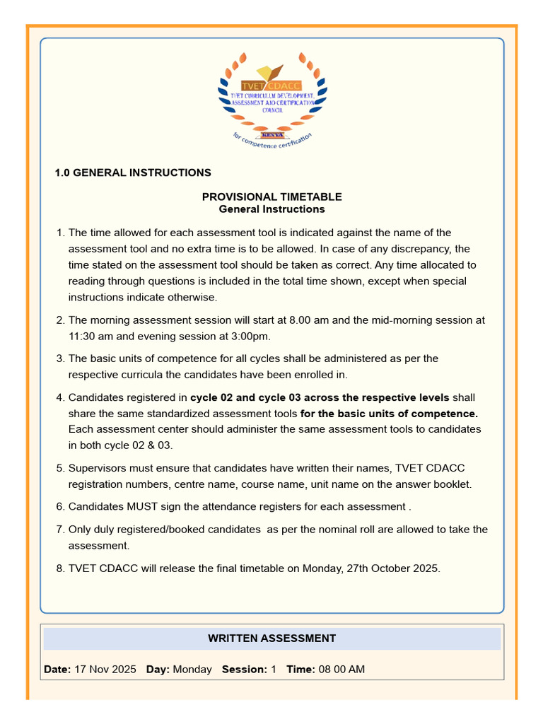 Cdacc Nov 2025 TT 23-10-25 | PDF