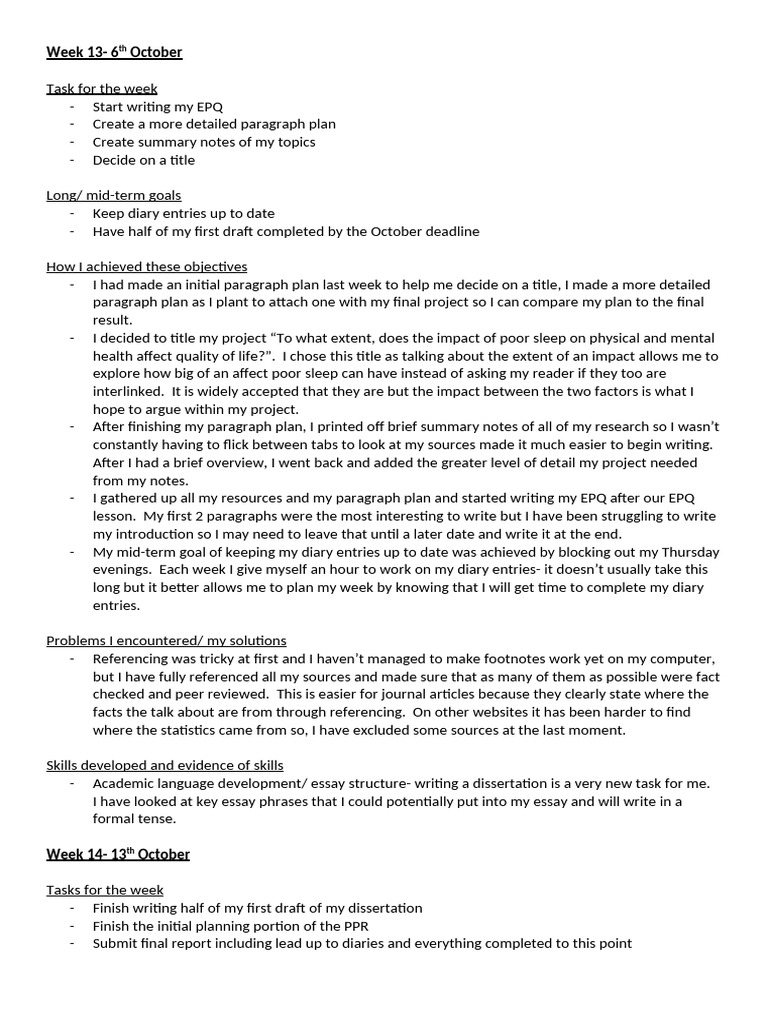 Diary A Star Exemplar Diary 2022 Marked 12 Out of 12 | PDF | Insomnia ...