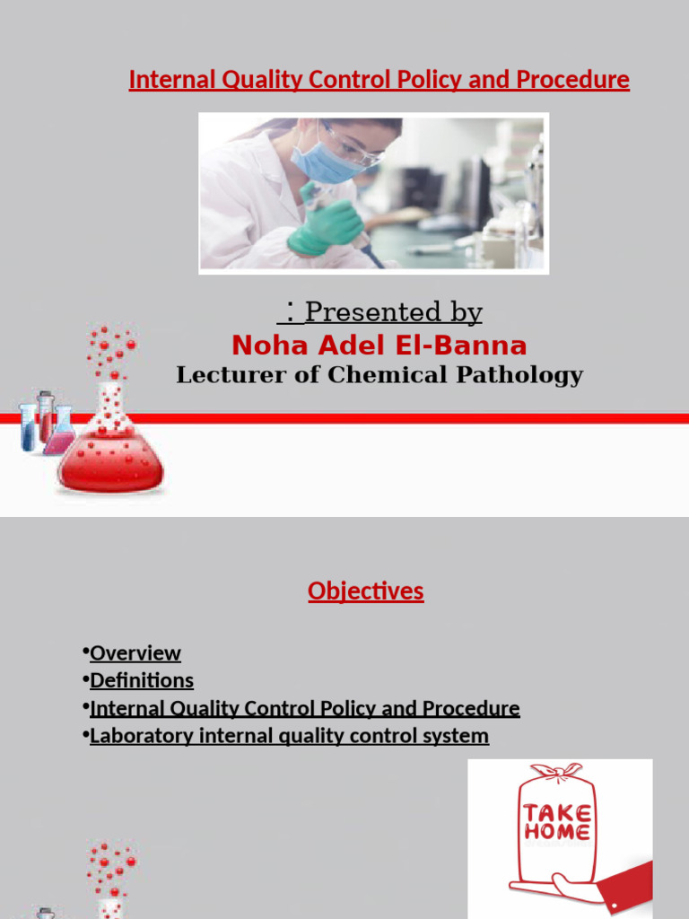 Internal Quality Control Procedures Guide | PDF | Standard Deviation ...