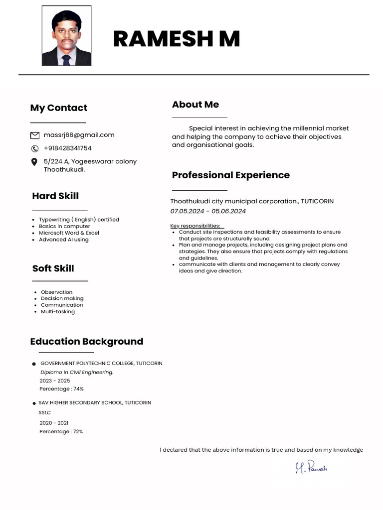 Ramesh Resume | PDF