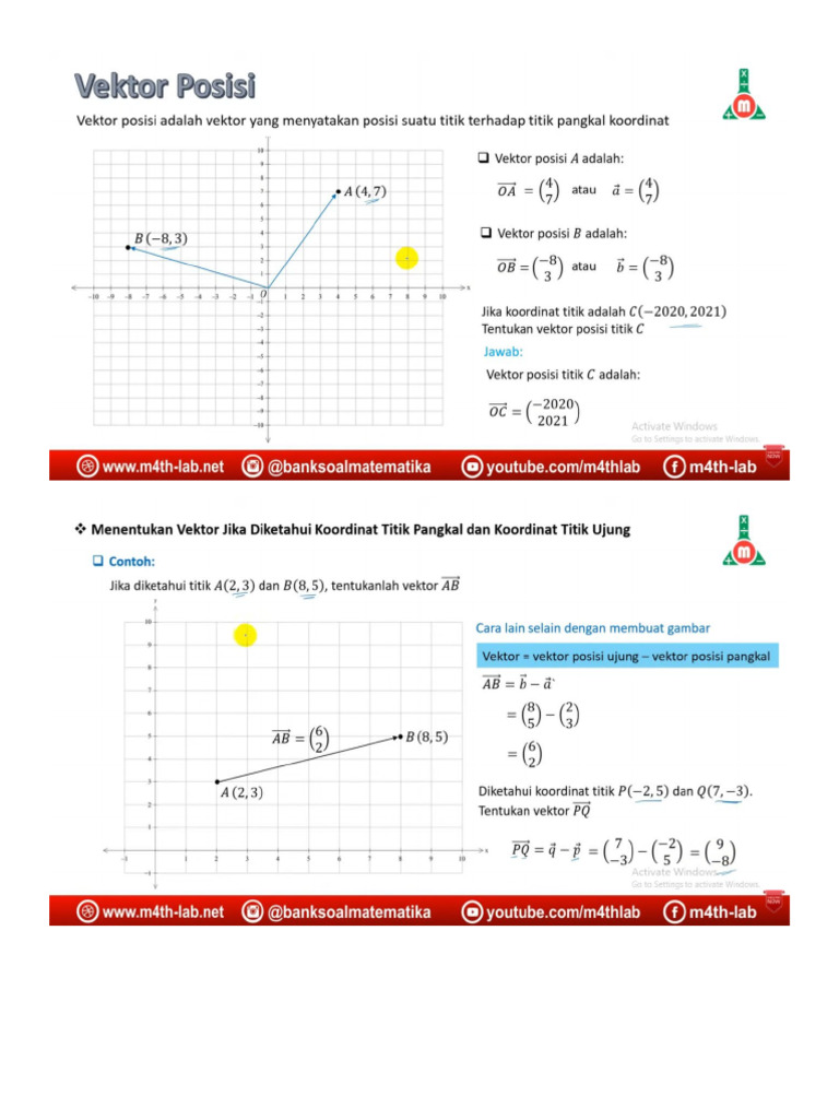 Materi Vektor | PDF