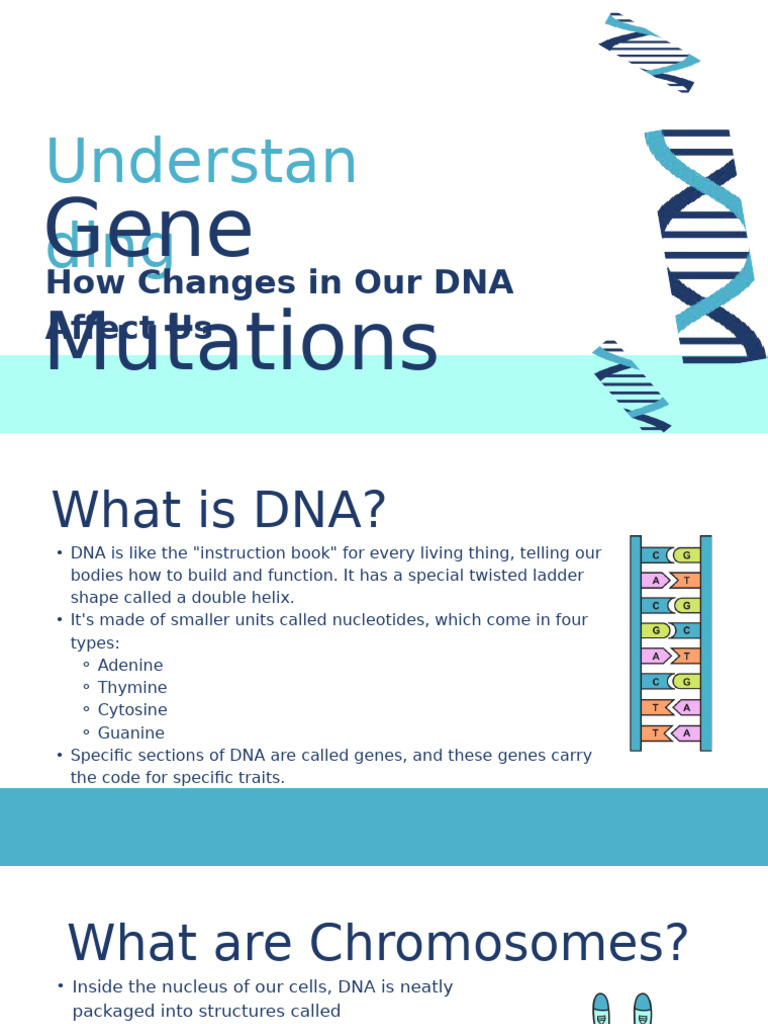 Understanding Gene Mutations Science Presentation in Colorful ...