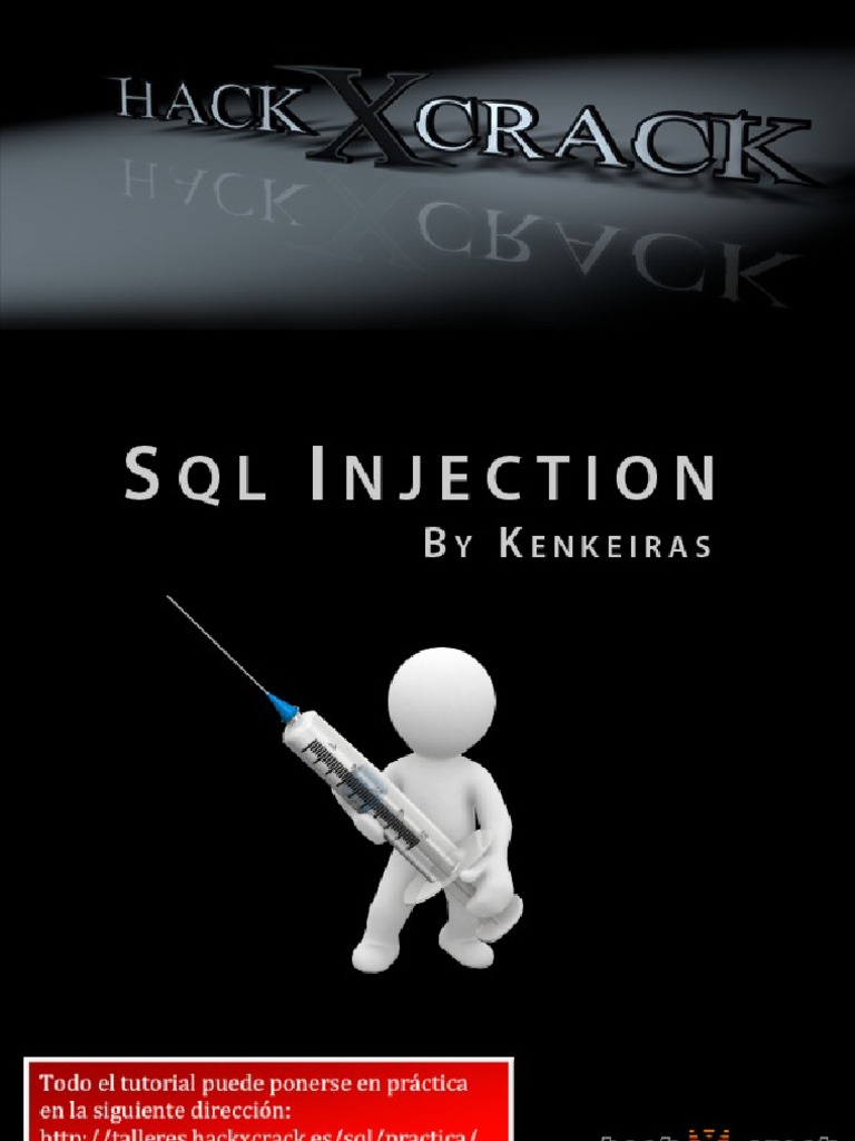Hack X Crack SQL Injection | PDF | Contraseña | SQL