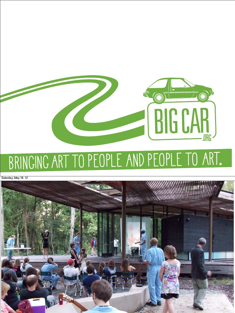 Open Engagement 2012 Presentation | PDF | Arts (General)