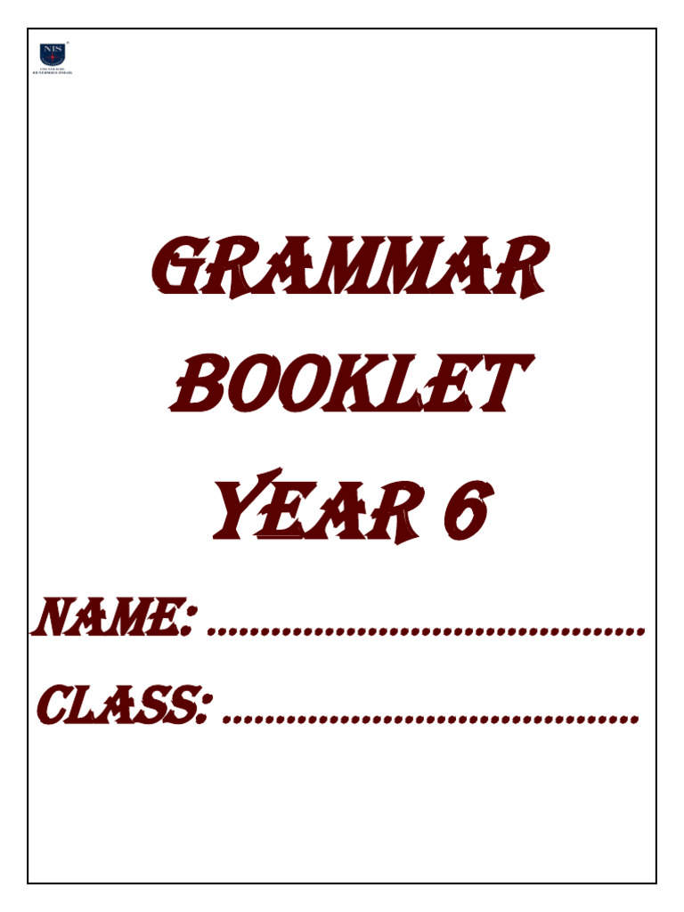 Year 6 Grammar Workbook Guide | PDF | Adverb | Clause