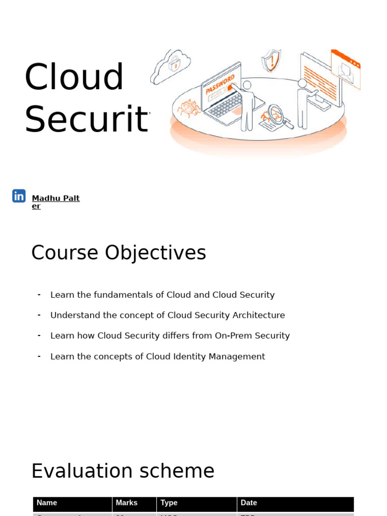 Cloud Security - ITBM 24-26 Complete COurse | PDF | Cloud Computing ...