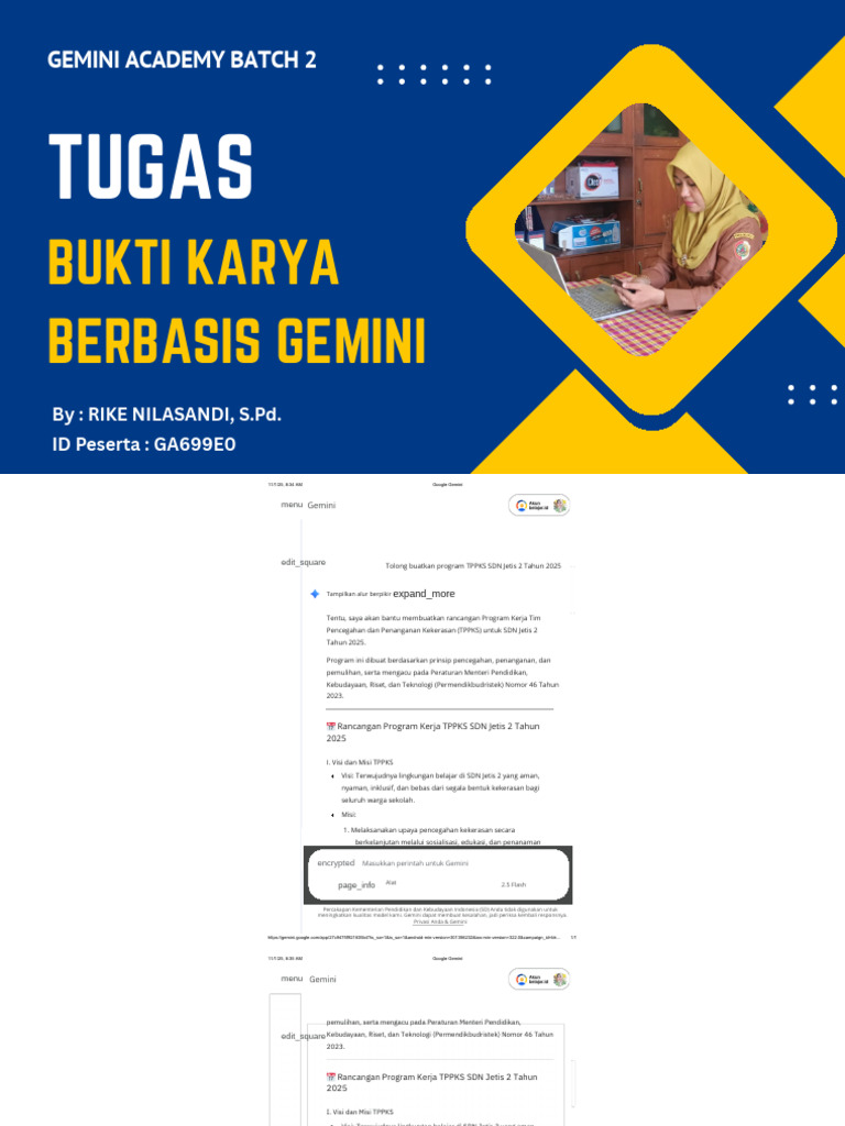 Rencana Kerja TPPKS SDN Jetis 2 2025 | PDF